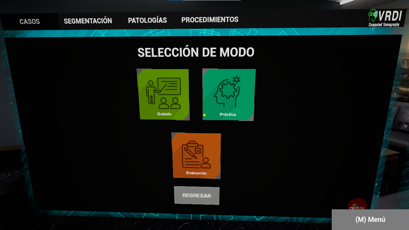 Computed Tomography Simulator (VRDI-CT) – Soporte DoReality